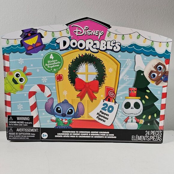 Disney | Holiday | Disney Doorables 224 Advent Calendar Countdown To ...